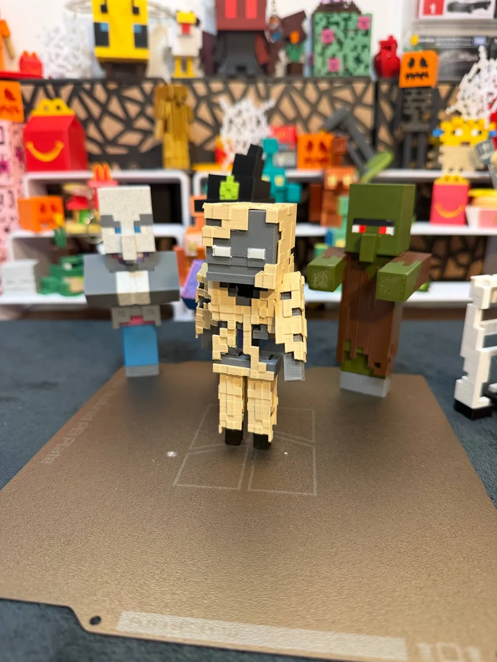 Minecraft Parched NEW MOB NO AMS HARD TO PRINT - Free 3D Print Model ...