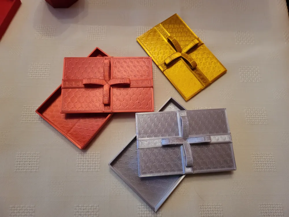 Gift card box - Free 3D Print Model - MakerWorld
