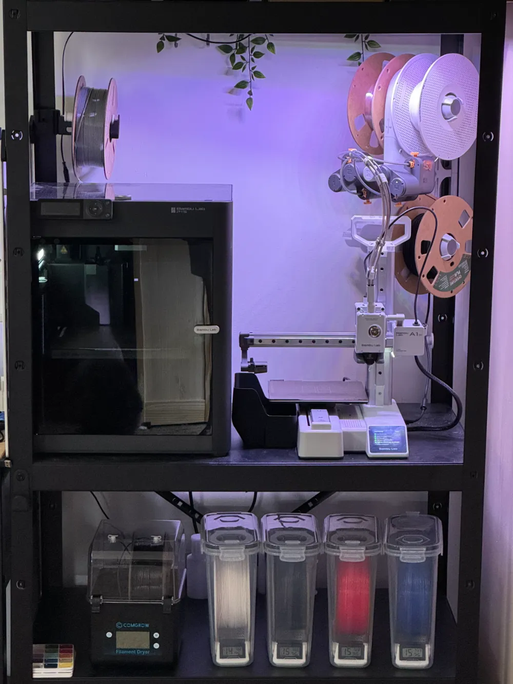 AMS Lite Mount For IKEA Bror by Printworthy - MakerWorld