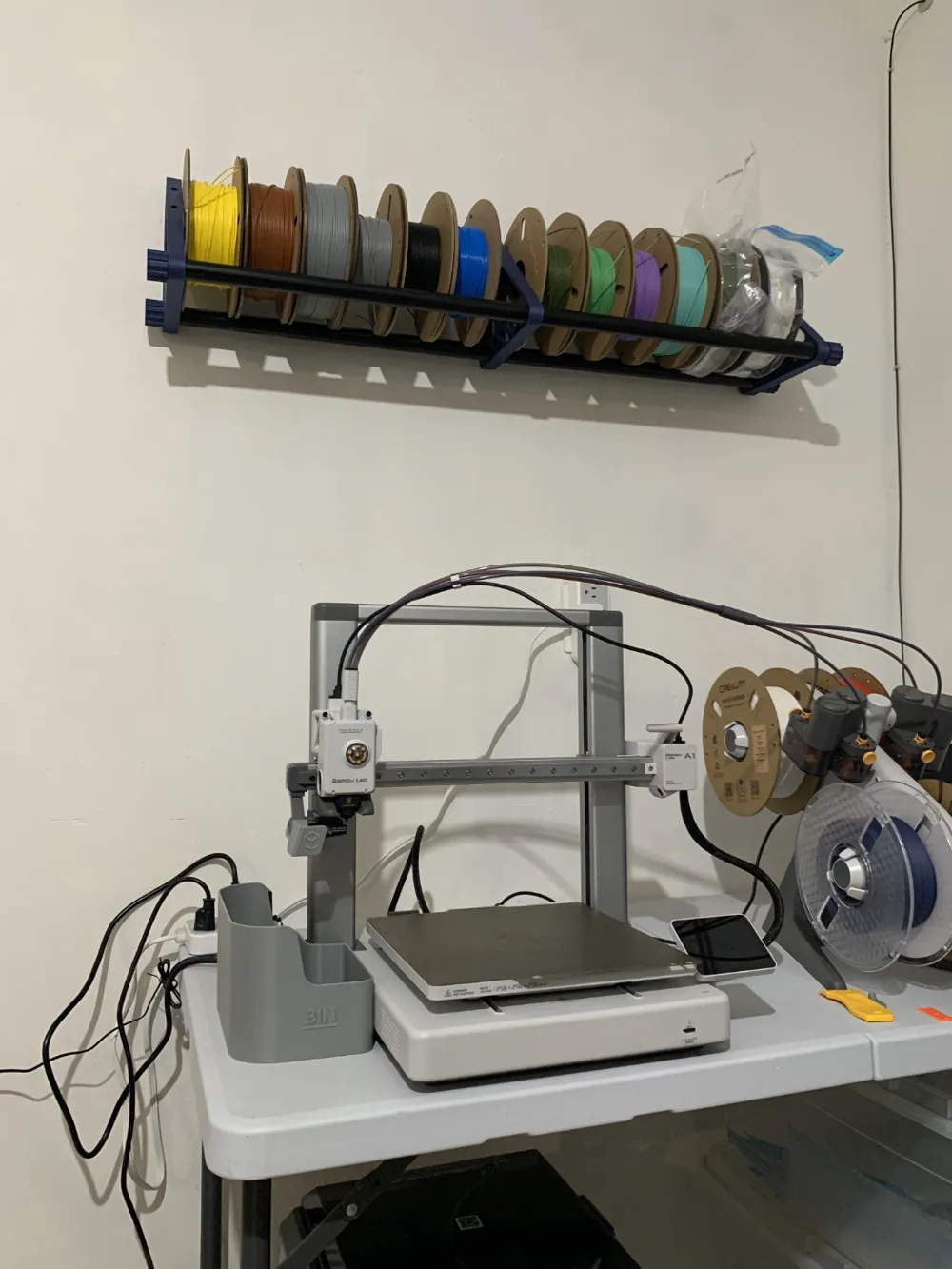 Spool Rack for 1 Inch Tube by MojoDojo MakerWorld: Download Free 3D Models