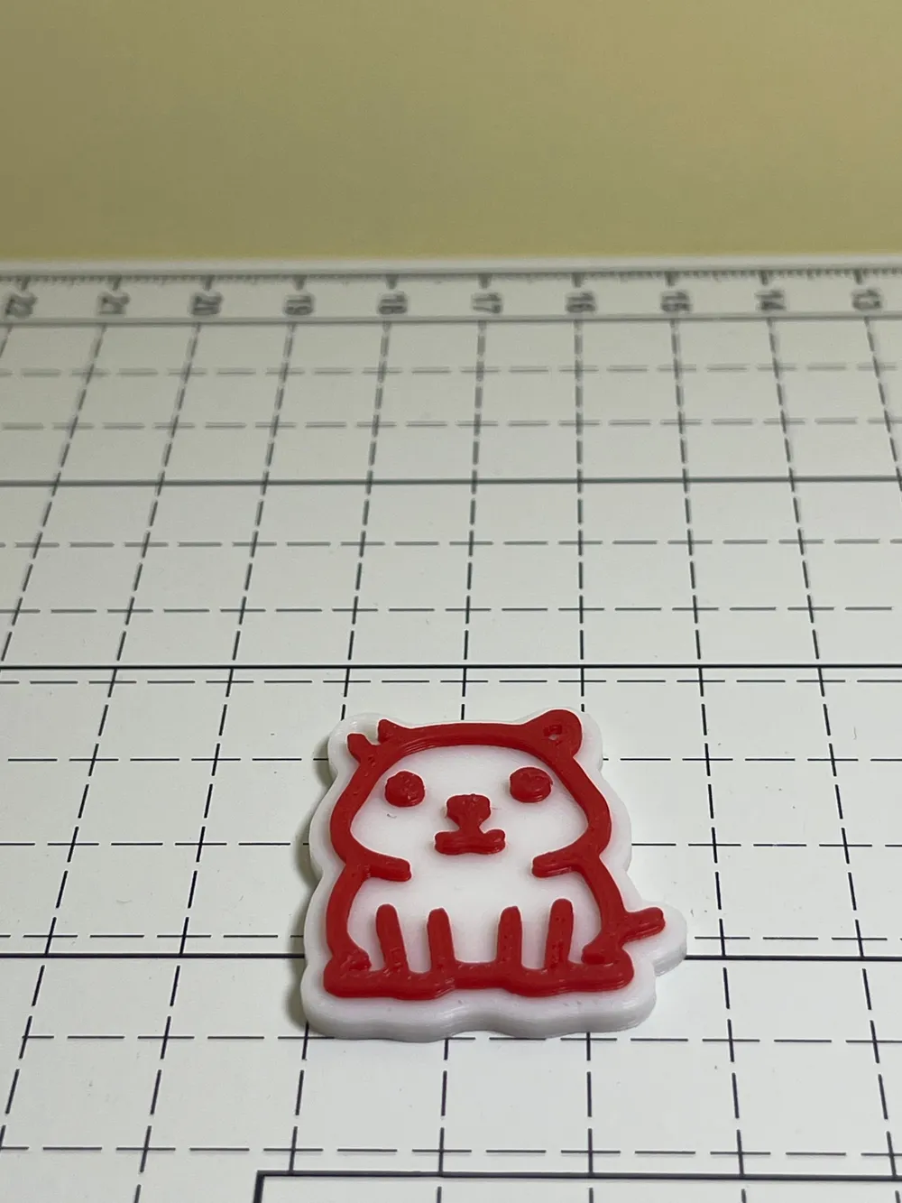 cute capybara keychain by moabdallah MakerWorld: Download Free 3D Models