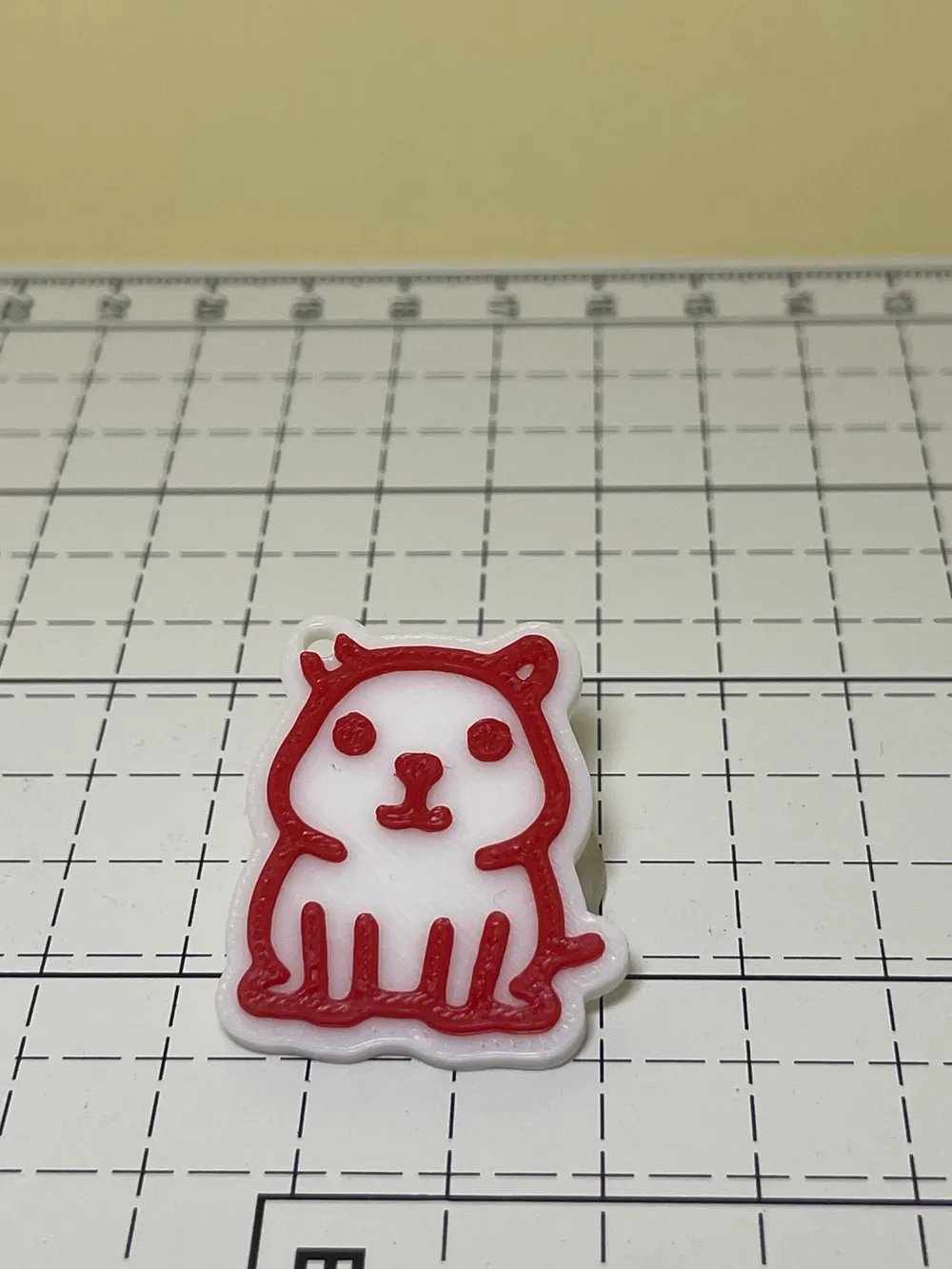 cute capybara keychain by moabdallah MakerWorld: Download Free 3D Models