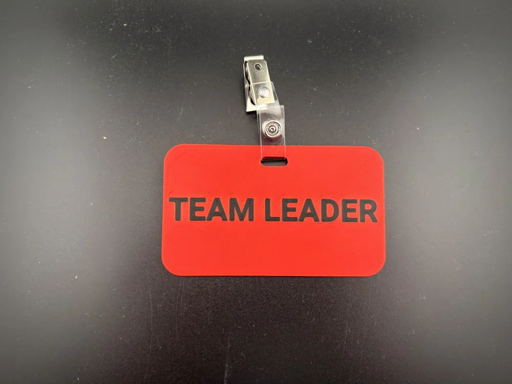 Code blue team ACLS responder identification badge - Free 3D Print ...