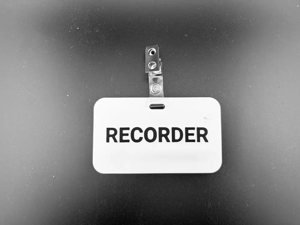 Code blue team ACLS responder identification badge - Free 3D Print ...