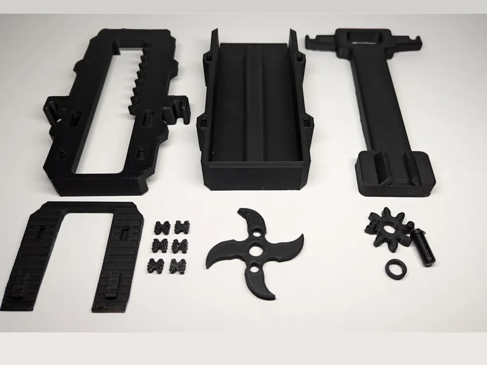 Shuriken Launcher - Free 3D Print Model - MakerWorld