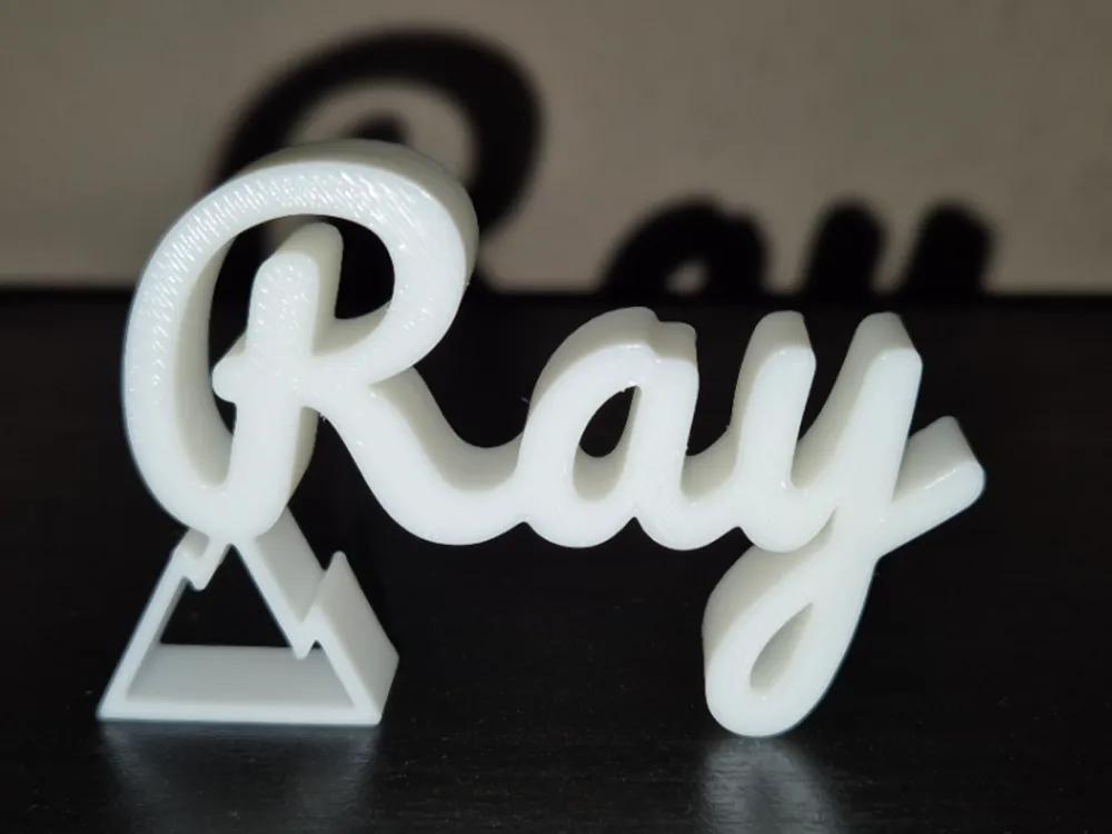 Ray Name Sign Display Decor by GabTMakerWorld: Download Free 3D Models