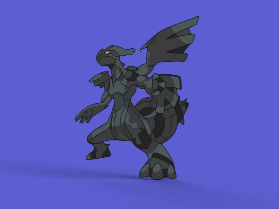 Zekrom Wall Art by Sitsero MakerWorld: Download Free 3D Models