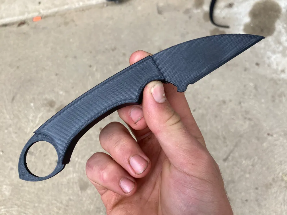 airsoft or cosplay knife by stonestacticalinnovations MakerWorld ...