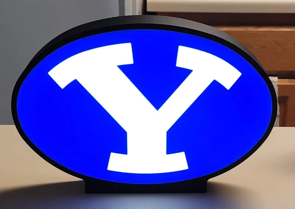 BYU Light Box "Y" version by briankstan - MakerWorld