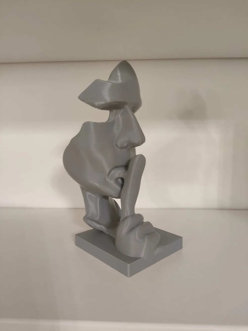 Abstract Silence – Minimal Sculpture - Free 3D Print Model - MakerWorld