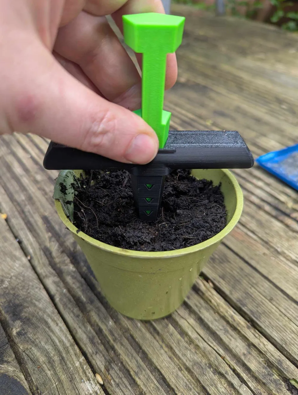 Ultimate seed sowing tool, Dibber and funnel combo by Mohawk-Makes ...