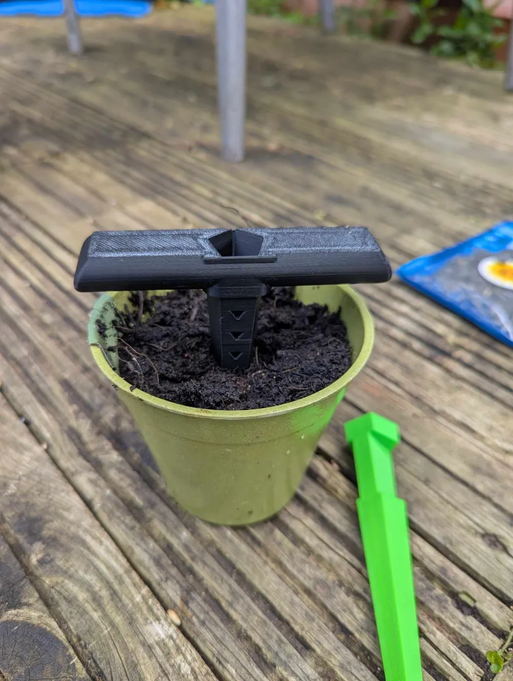 Ultimate seed sowing tool, Dibber and funnel combo by Mohawk-Makes ...