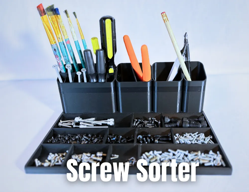 Tool & Tech Modular Organizer - Free 3D Print Model - MakerWorld