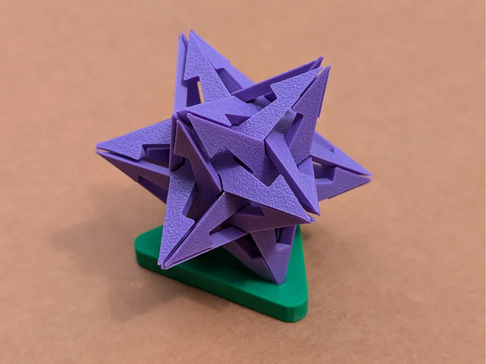 Gravitation Star Ball by OrigamiMarie MakerWorld: Download Free 3D Models