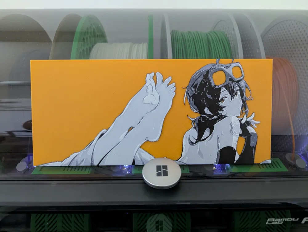 ZZZ Grace Mindscape Hueforge by Razel MakerWorld: Download Free 3D Models