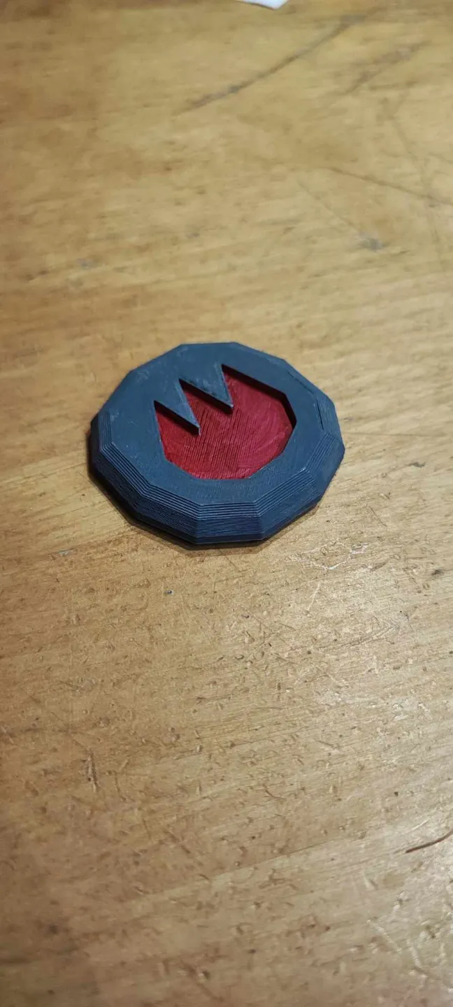 Fire rune fridge magnet from runescape by kamilwisnia13 - MakerWorld