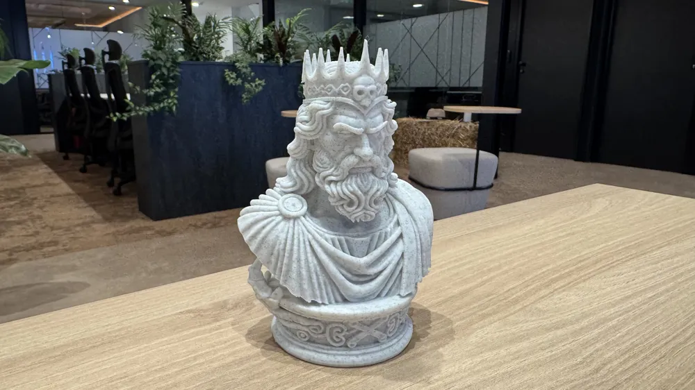 Hades: Lord of the Underworld Bust by MILK+3D MakerWorld: Download Free ...