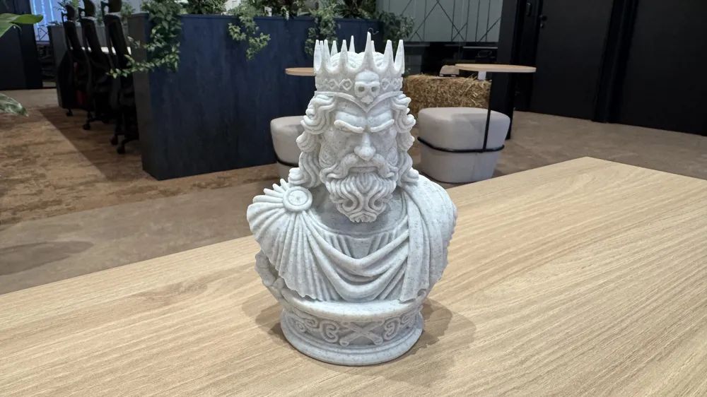 Hades: Lord of the Underworld Bust by MILK+3D MakerWorld: Download Free ...