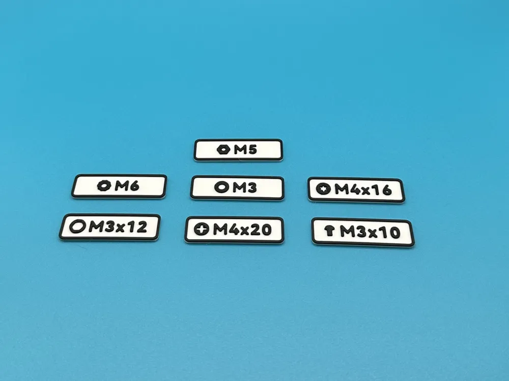 Parametric Gridfinity Bin Label Generator by GrummelBart MakerWorld ...