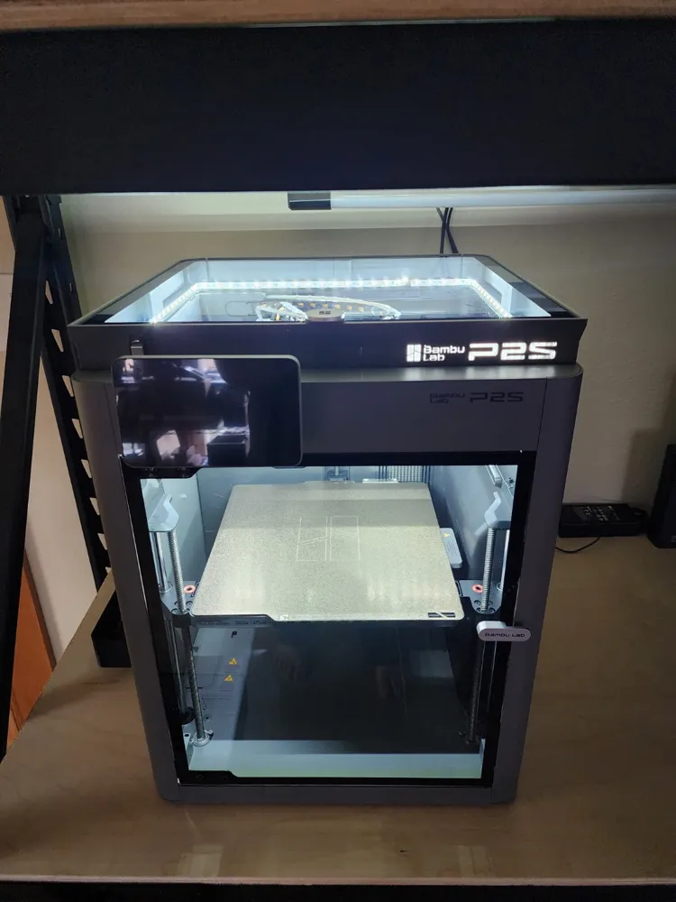 P2S Riser - FNATR Remix (Bambu Lab P2S Logo) - Free 3D Print Model ...