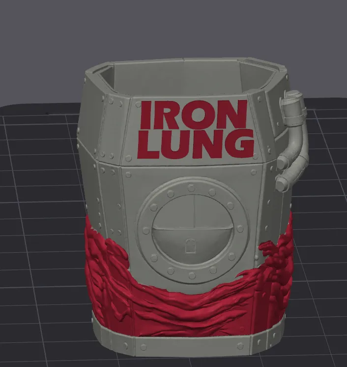 Iron Lung Popcorn Bucket - Free 3D Print Model - MakerWorld