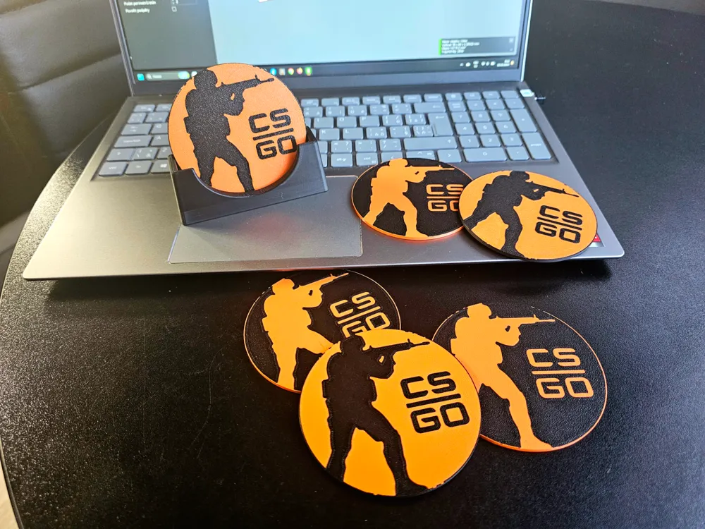 Coaster CSGO by Neggan - MakerWorld