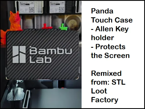 Capa Panda Touch - Com Chave Allen e Protetor de Tela - Modelo gratuito ...