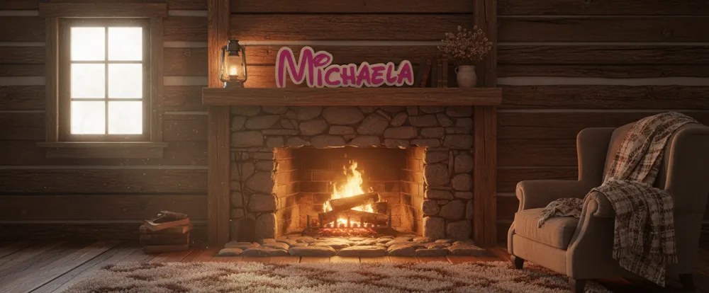 nameplate lettering michaela - Free 3D Print Model - MakerWorld