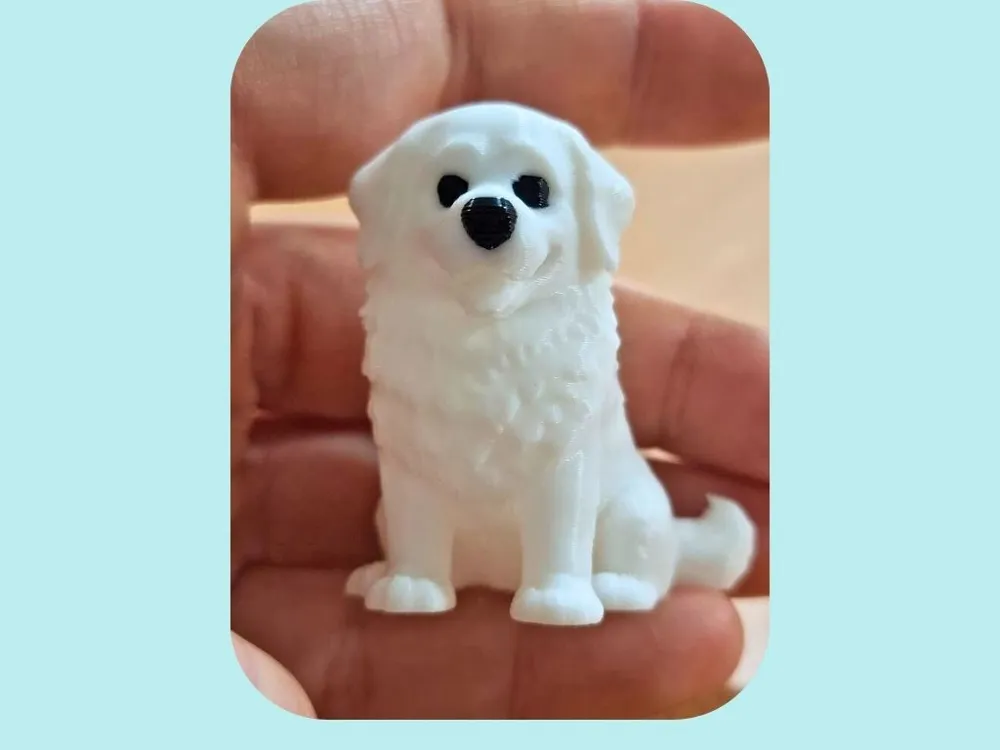 Puppy Pals - Great Pyranees - Free 3D Print Model - MakerWorld