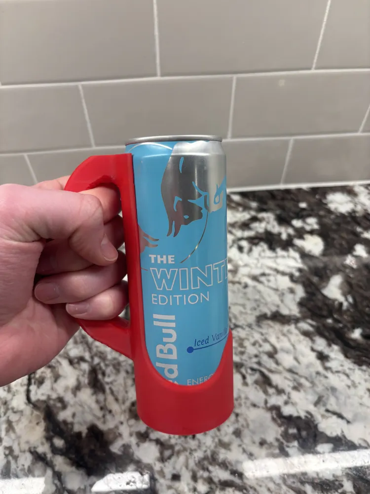 Red Bull Can Holder 12oz by TheLayerSlayer MakerWorld: Download Free 3D ...