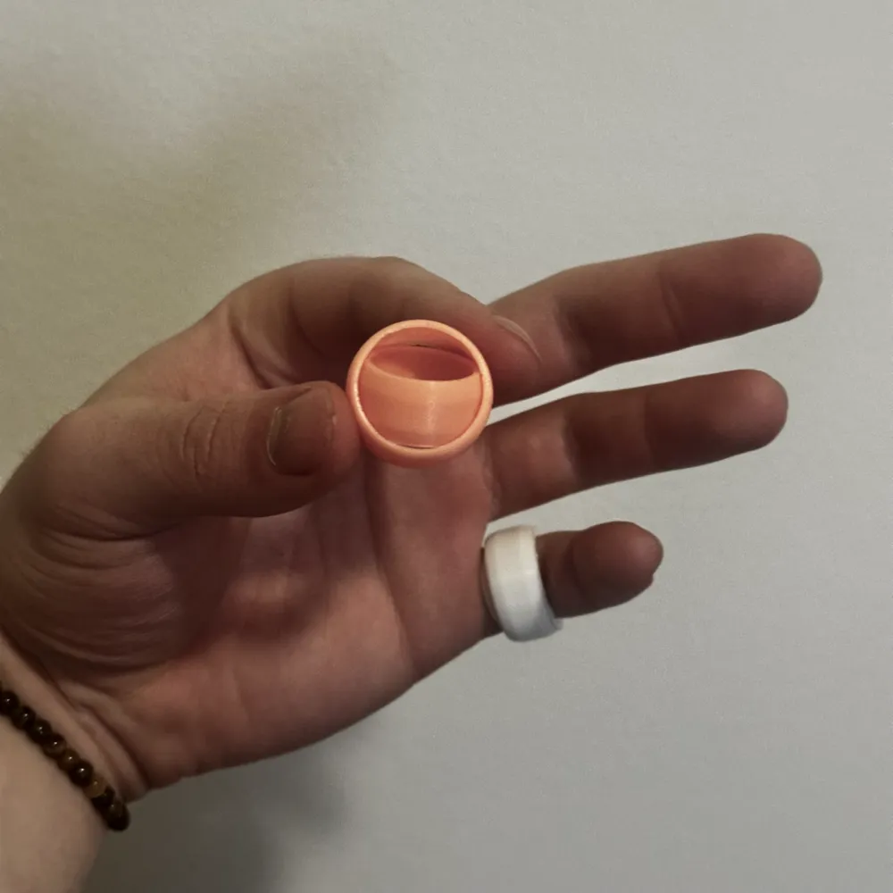 Spin Ring Fidget (Low Profile) - Free 3D Print Model - MakerWorld