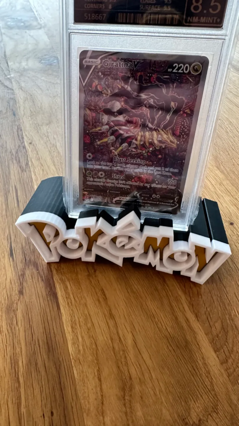 Pokemon PSA Card Stand Karten Ständer by Neo-Racer - MakerWorld