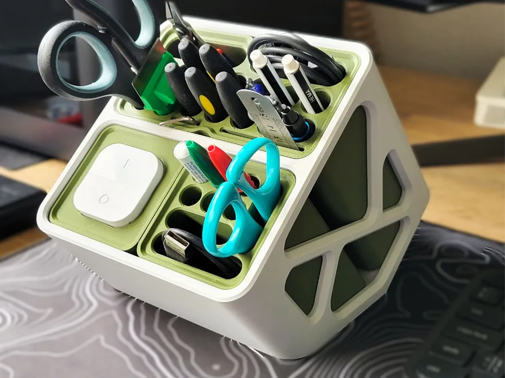Modular Desk organiser by patricksnitjer01 MakerWorld: Download Free 3D ...