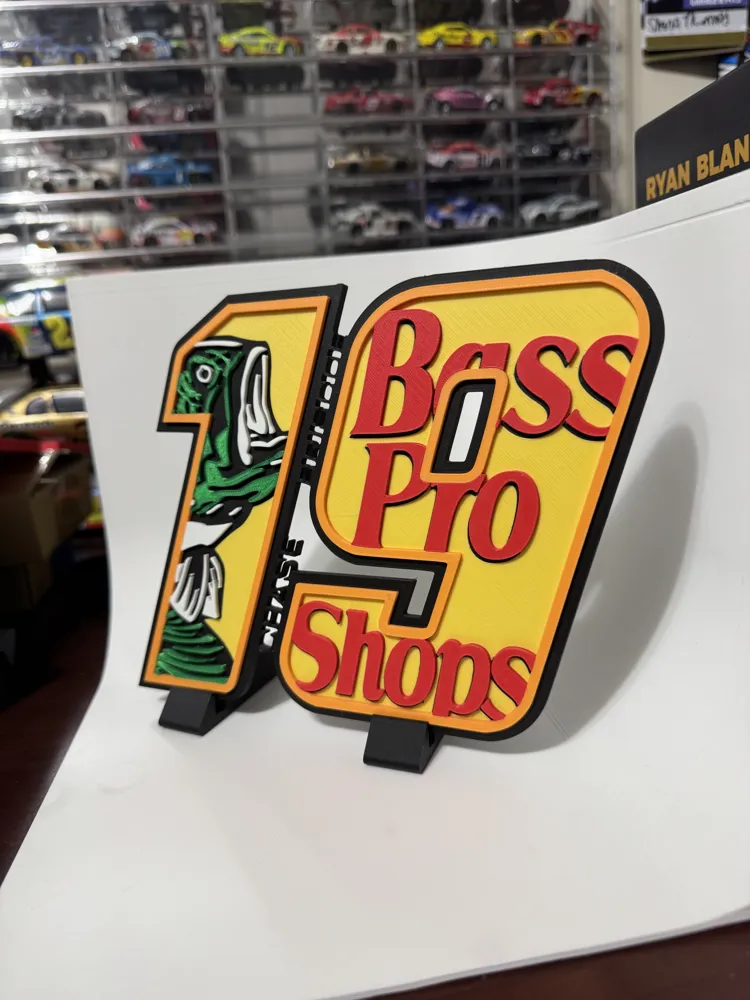 Chase Briscoe Bass Pro (6 Color) - Free 3D Print Model - MakerWorld