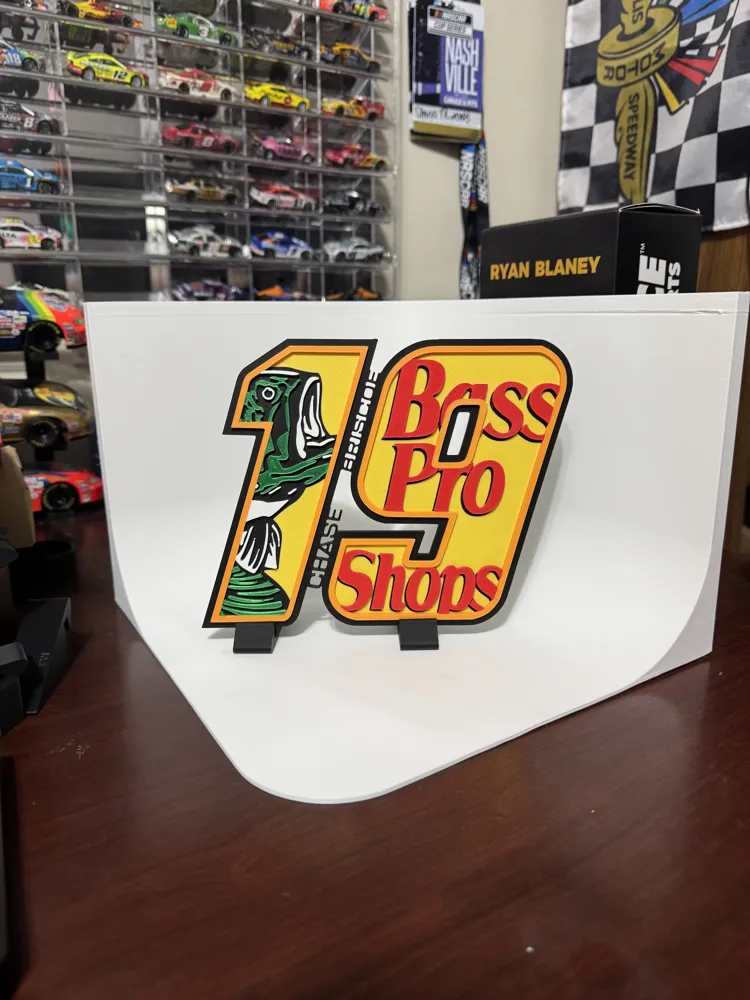 Chase Briscoe Bass Pro (6 Color) - Free 3D Print Model - MakerWorld