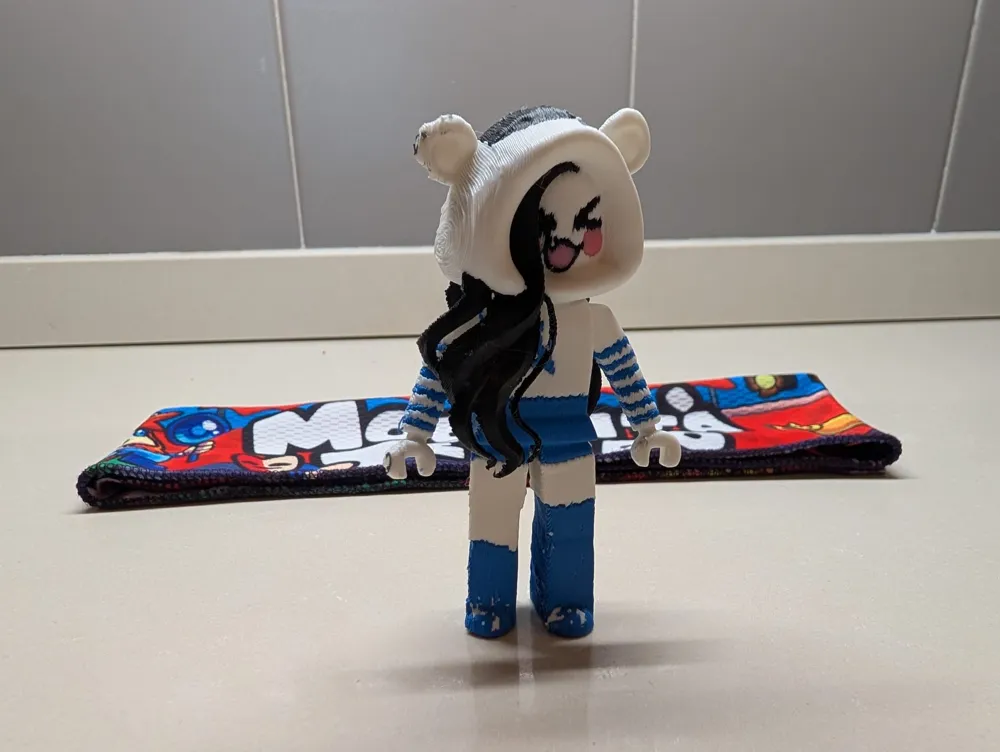 Roby's Roblox avatar from Roby and Jenny - Free 3D Print Model - MakerWorld
