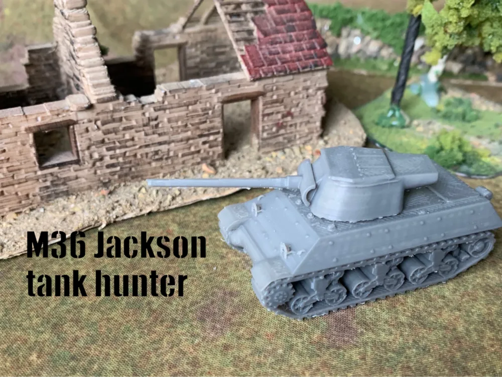 M36 Jackson tank hunter by Mo2408 - MakerWorld