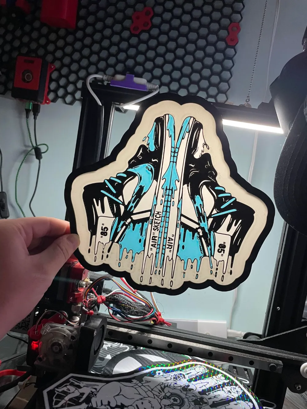 Drippy Nike Shoes by Nik - MakerWorld