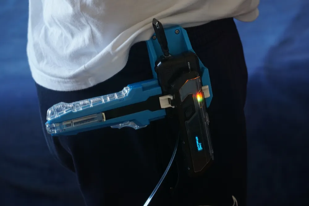 Beyblade X Launcher Holster - Free 3D Print Model - MakerWorld