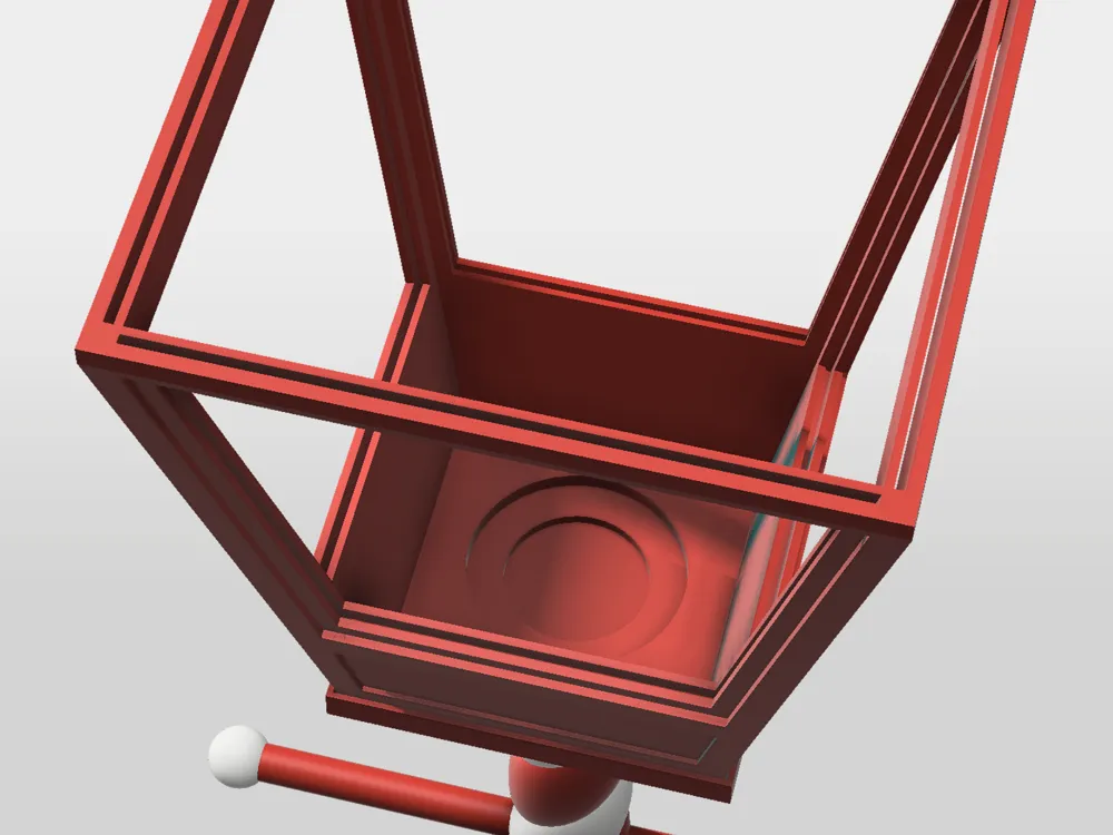 Victorian Christmas Street Lamp Candy Cane Lantern - Free 3D Print ...