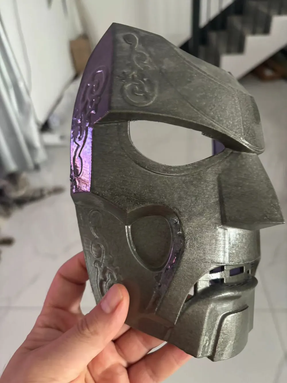 Doctor Doom Mask by Prop maker - MakerWorld