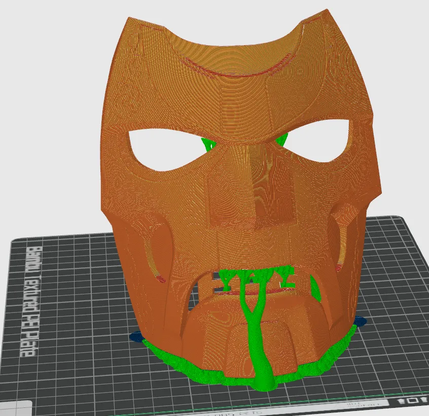Doctor Doom Mask by Prop maker - MakerWorld