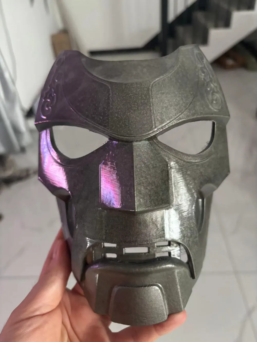 Doctor Doom Mask by Prop maker - MakerWorld