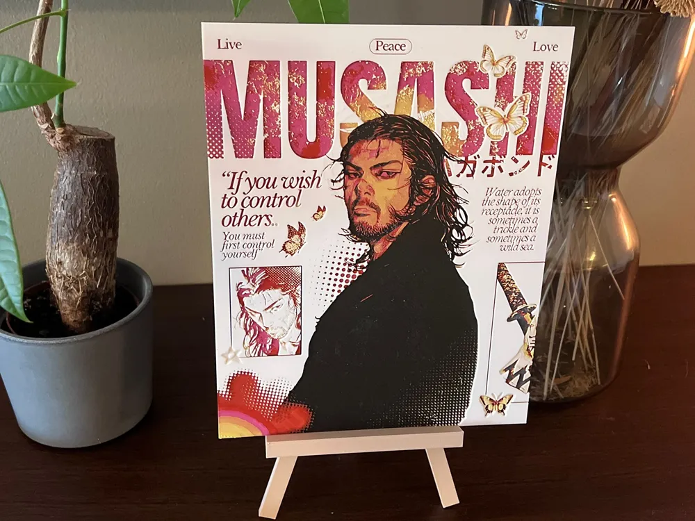 Miyamoto Musashi - Takezo - Vagabond - Free 3D Print Model - MakerWorld