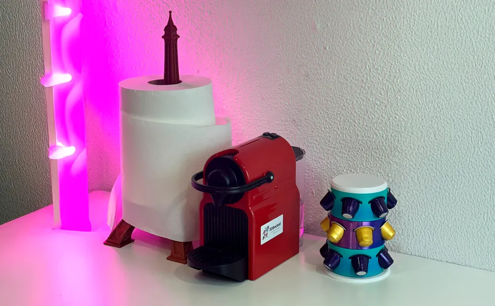 Modular Coffee Capsule Holder for Nespresso - Free 3D Print Model ...