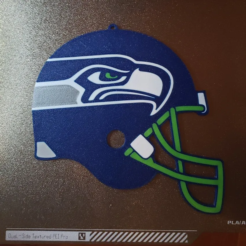 NFL Seattle Seahawks Fanart by GetpPinted3D - MakerWorld
