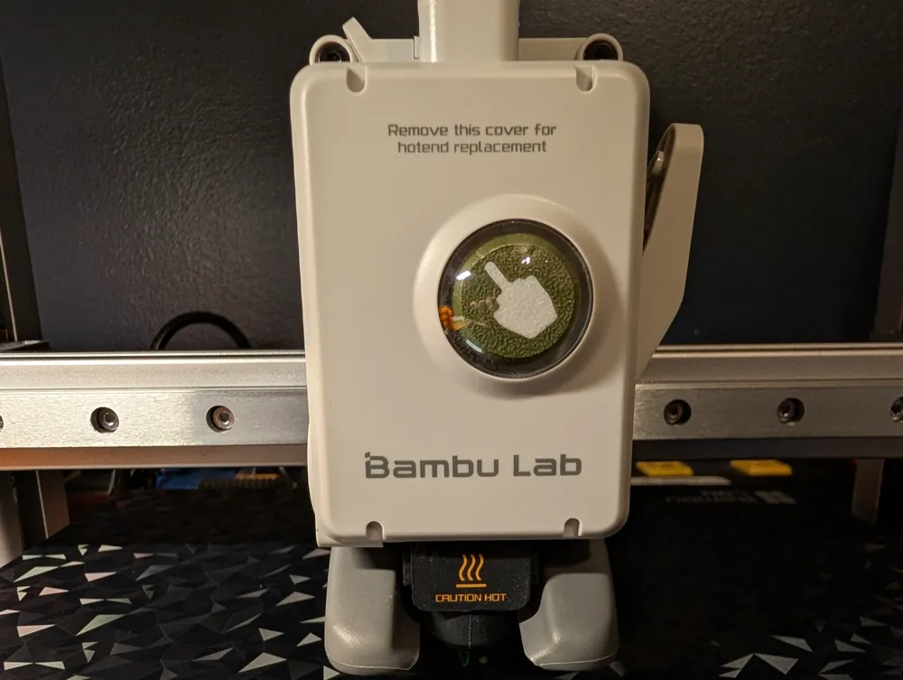 Middle Finger Extruder Indicator by Aaron - MakerWorld