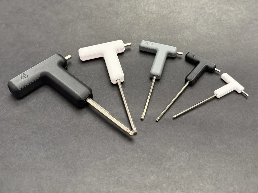 Hex Keys T-Handle Set 1.5 - 6mm For Bambu Lab by 3D-Vizja MakerWorld ...
