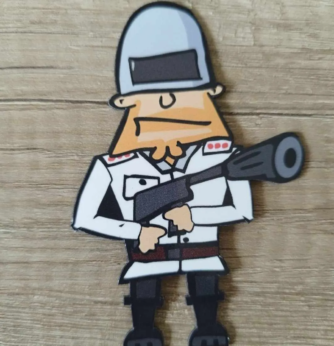 Kapitan Bomba - Free 3D Print Model - MakerWorld