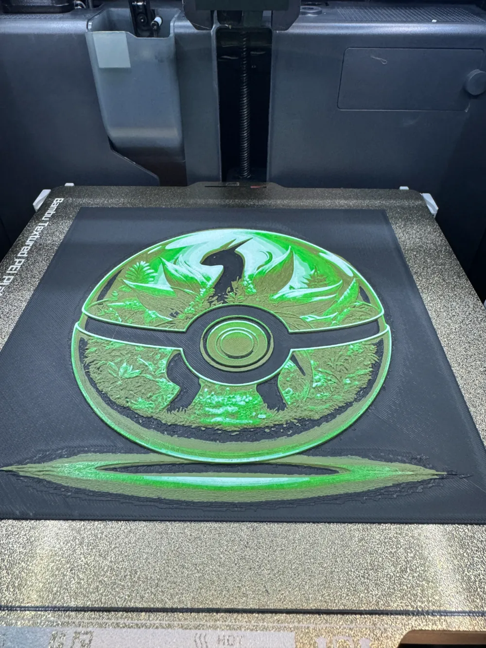 Bulbasaur - Pokeball Hueforge by Canadian Gamer - MakerWorld